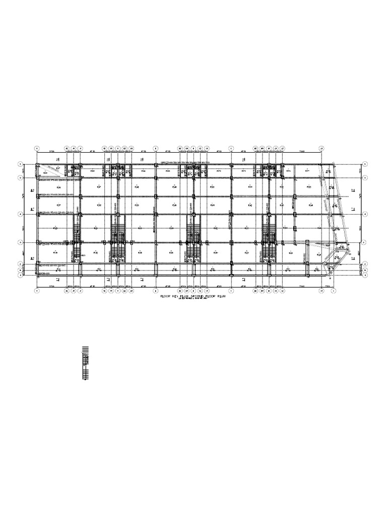 Structural Key Plan Layout | PDF