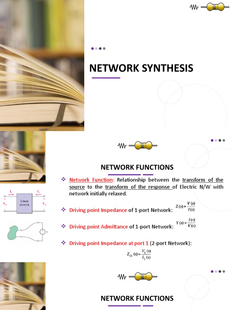 Network Synthesis Modified | PDF | Electrical Impedance | Polynomial