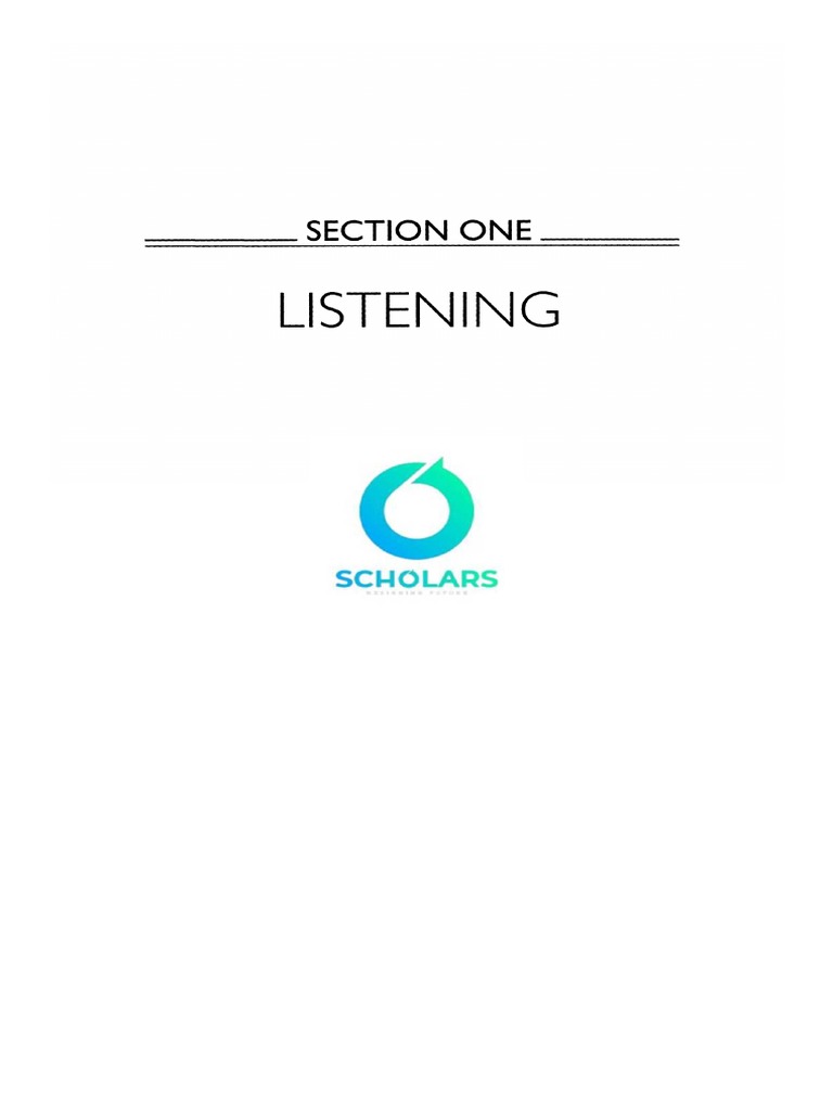 Toefl Longman Listening | PDF