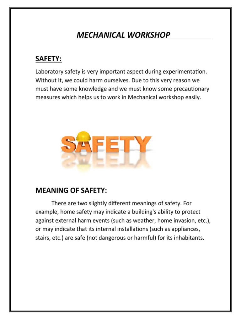 Safety | PDF | Safety