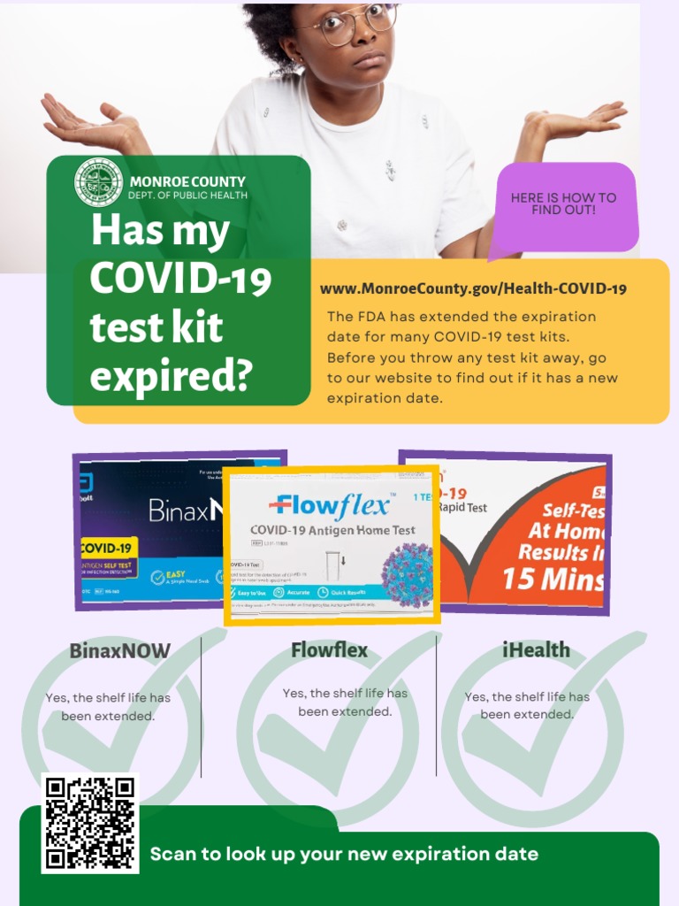 Revised Covid Test Expiration Dates 1 26045 Pdf