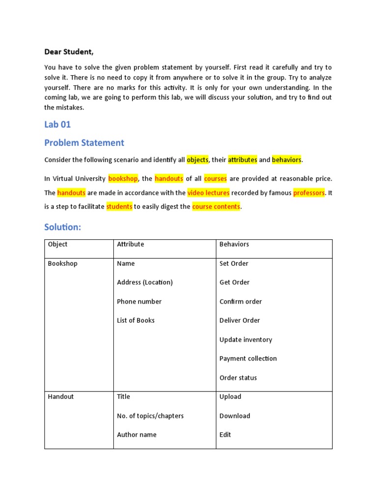 CS304P_Lab Exercises | PDF | Constructor (Object Oriented Programming ...