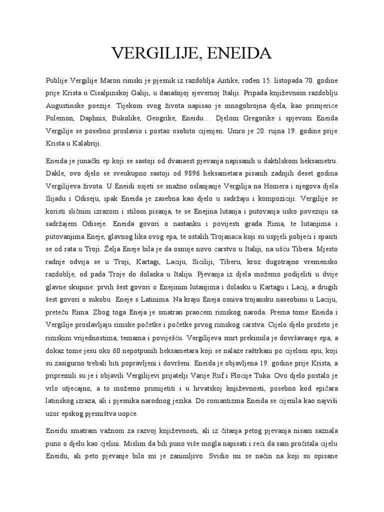 Eneida | PDF