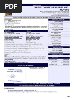 Packers and Movers Quotation Format | PDF | Insurance | Services ...