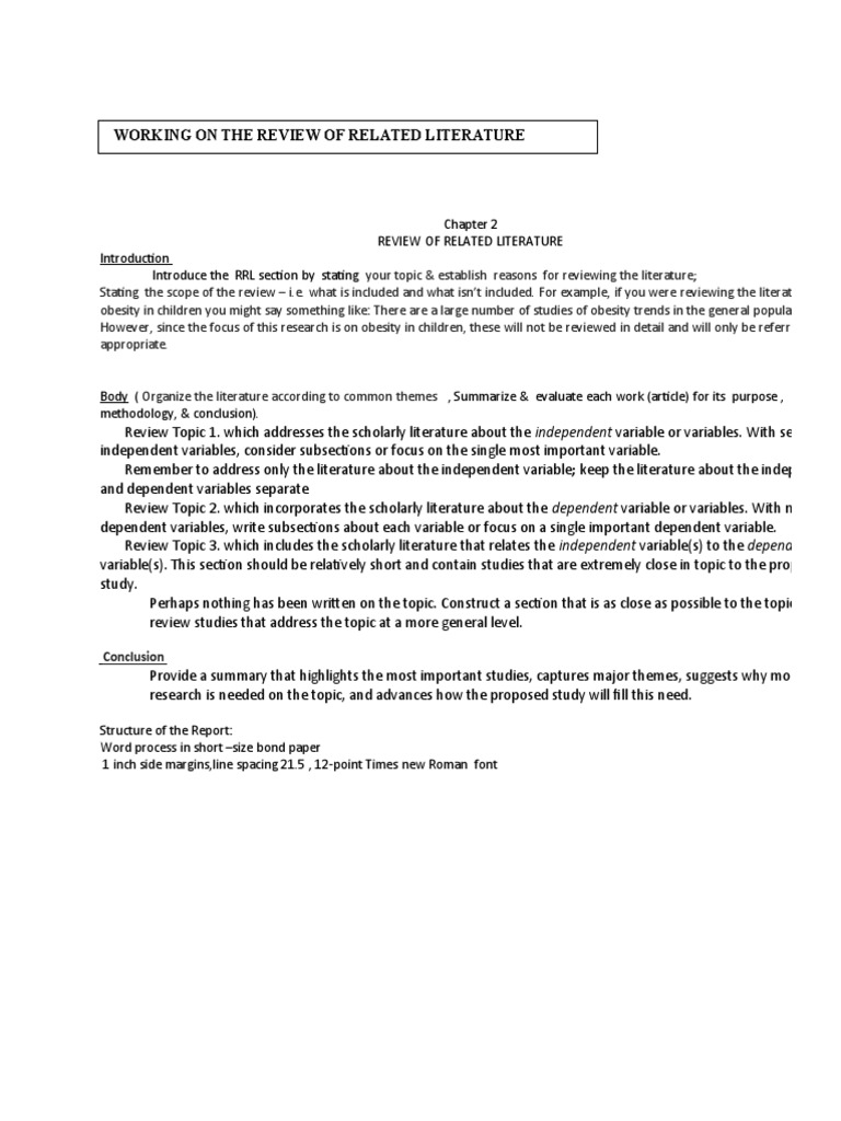 Rrl And Theritical Framework Pdf Theory Scientific Method