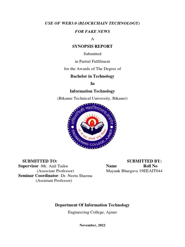 Seminar Web 3.0 Report | PDF | Internet & Web | World Wide Web