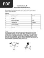 Lab 11 BJT Common Base Input and Output Characteristics | PDF | Bipolar ...