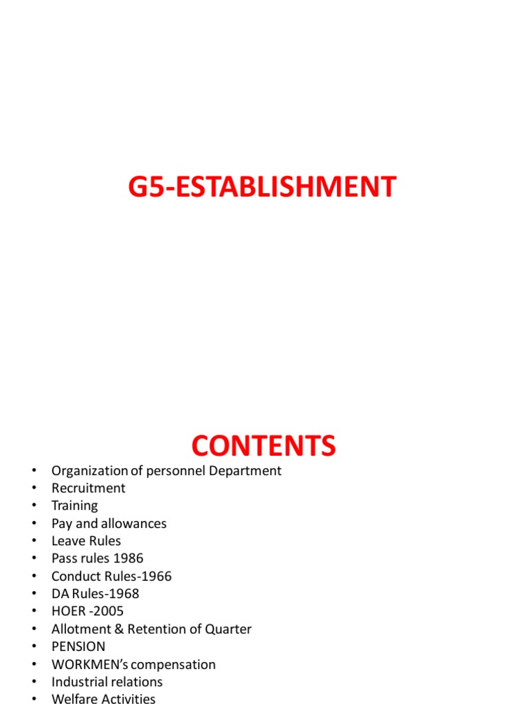 Organization and Management of Personnel Department: An Overview of ...