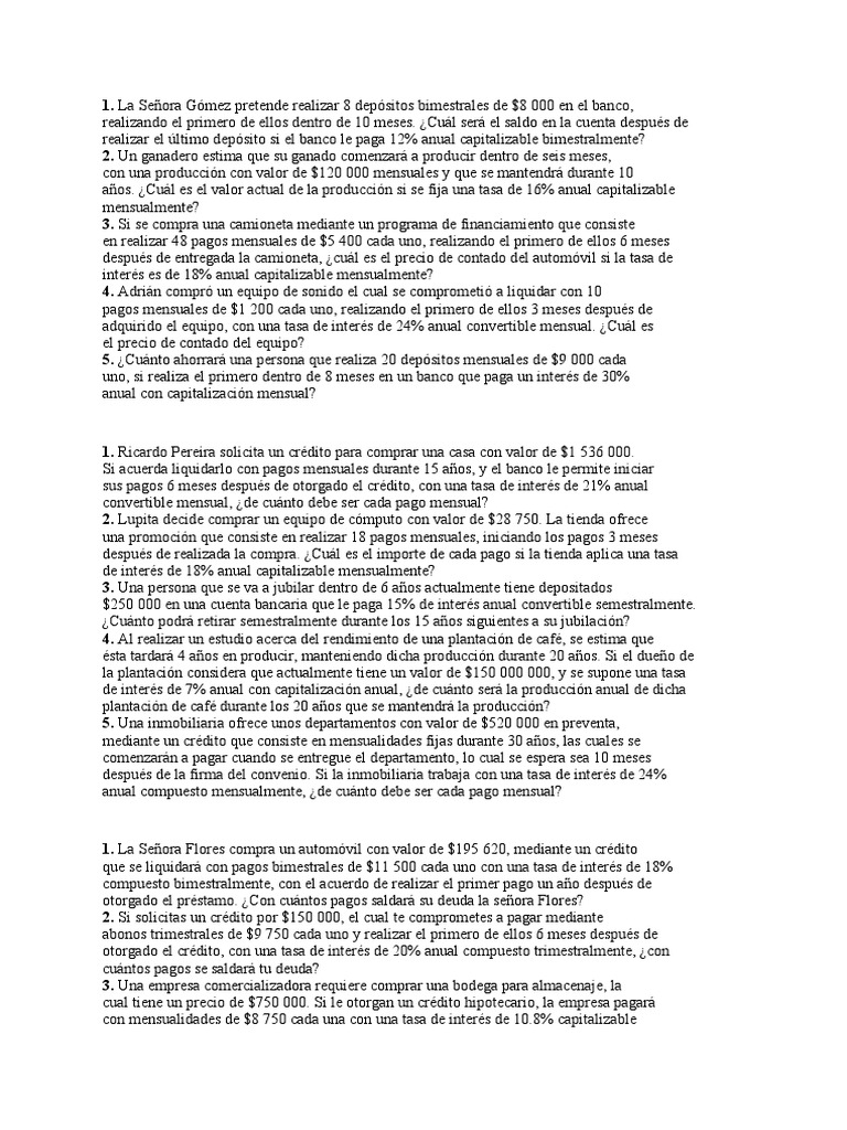 Ing Eco | PDF | Interés | Bancos