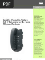 Datasheet Mitel EX Controller EN | PDF | I Pv6 | Quality Of Service