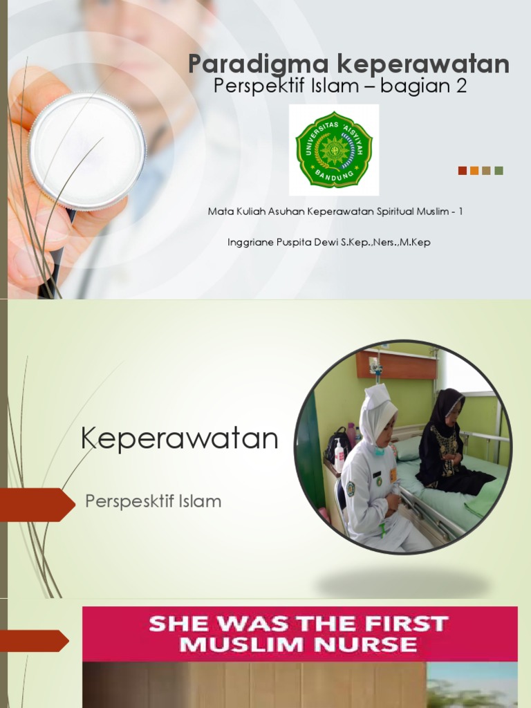 Paradigma Keperawatan Islami - Perawat Dan Lingkungan | PDF | Agama & Spiritualitas