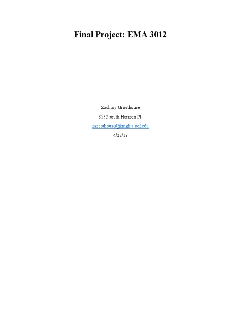 Final Report Pdf Scanning Electron Microscope Microscope