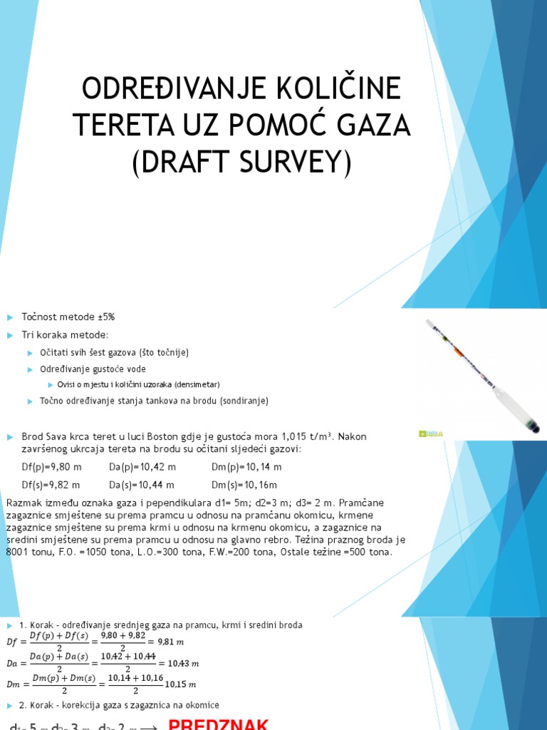 Određivanje Količine Tereta Uz Pomoć Gaza | PDF