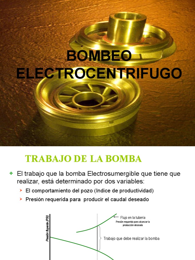 Bomba Electrosumergible, BES | PDF | Bomba | Aislador (Electricidad)