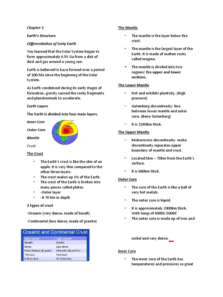Chapter 3 Earth Science | PDF | Atmosphere Of Earth | Earth
