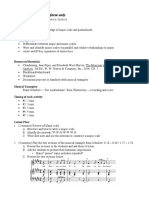 Recorder Notes | PDF | Music Theory | Musical Instruments