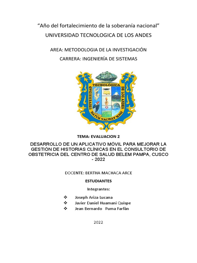 Proyecto de investigación Dany | PDF | Software de la aplicacion | Aplicación movil