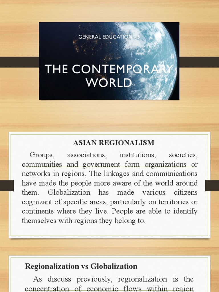 The Contempo World 1.11 (Final) | PDF | Globalization | Trade