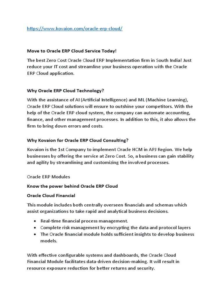 Oracle Erp Cloud Services Download Free Pdf Enterprise Resource Planning Cloud Computing