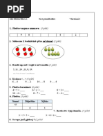 MATEMATIKA 3 Modele Testesh Sipas 3-Mujorëve | PDF