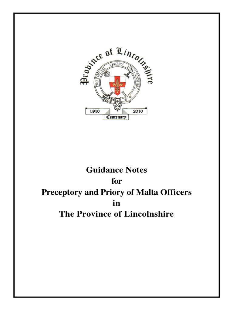 Guidance Notes | PDF | Knight