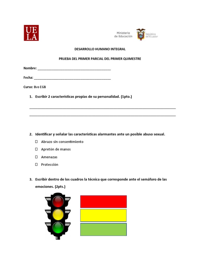 EXAMEN 8vo | PDF