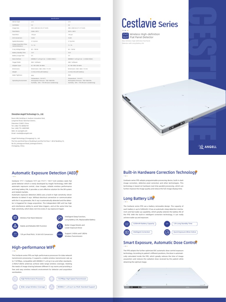 FPD CESTLAVIE ANGELL-BROCHURE - Compressed | PDF | Wi Fi | Wireless