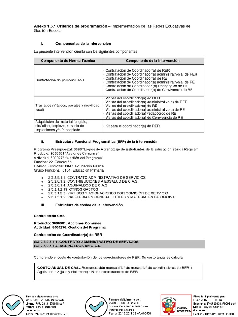 RM - 083 - 2022 Minedu - Anexos Rer 2022 | PDF | Licenciatura | Evaluación