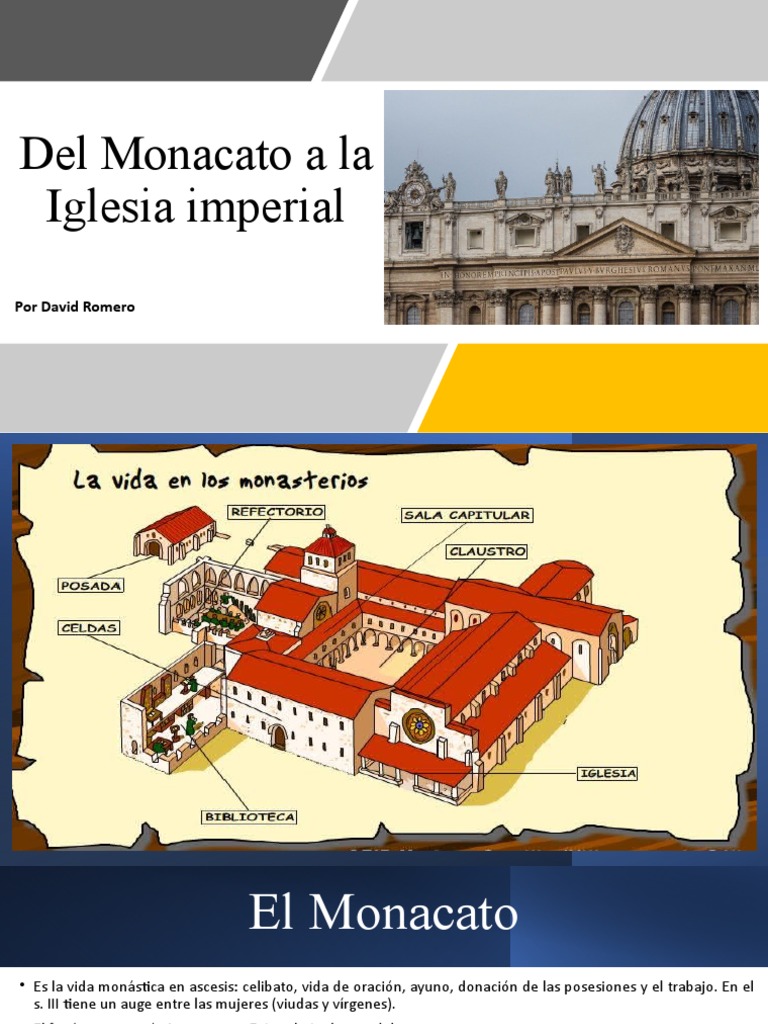 Del Monacato a La Iglesia Imperial | PDF | Monacato | Monasterio