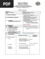 Lesson Plan in Kindergarten Cot | PDF | Lesson Plan | Pedagogy