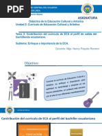 Proyecto ECA | PDF | Plan de estudios | Aprendizaje