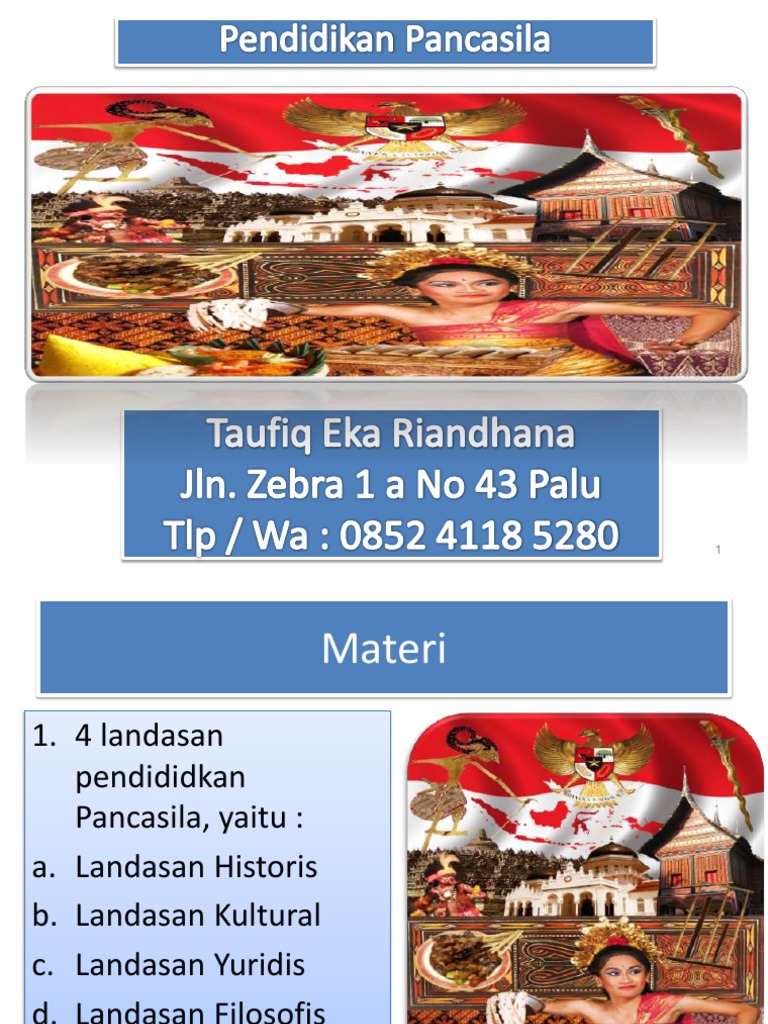 Pendidikan Pancasila: Landasan Utama | PDF | Ilmu Sosial | Sains ...