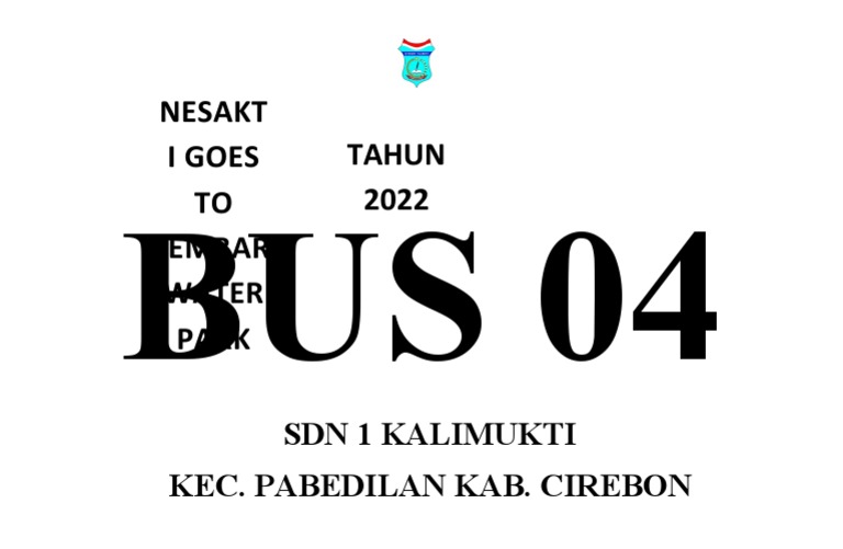 Tulisan Bus Nesakti 2022 | PDF