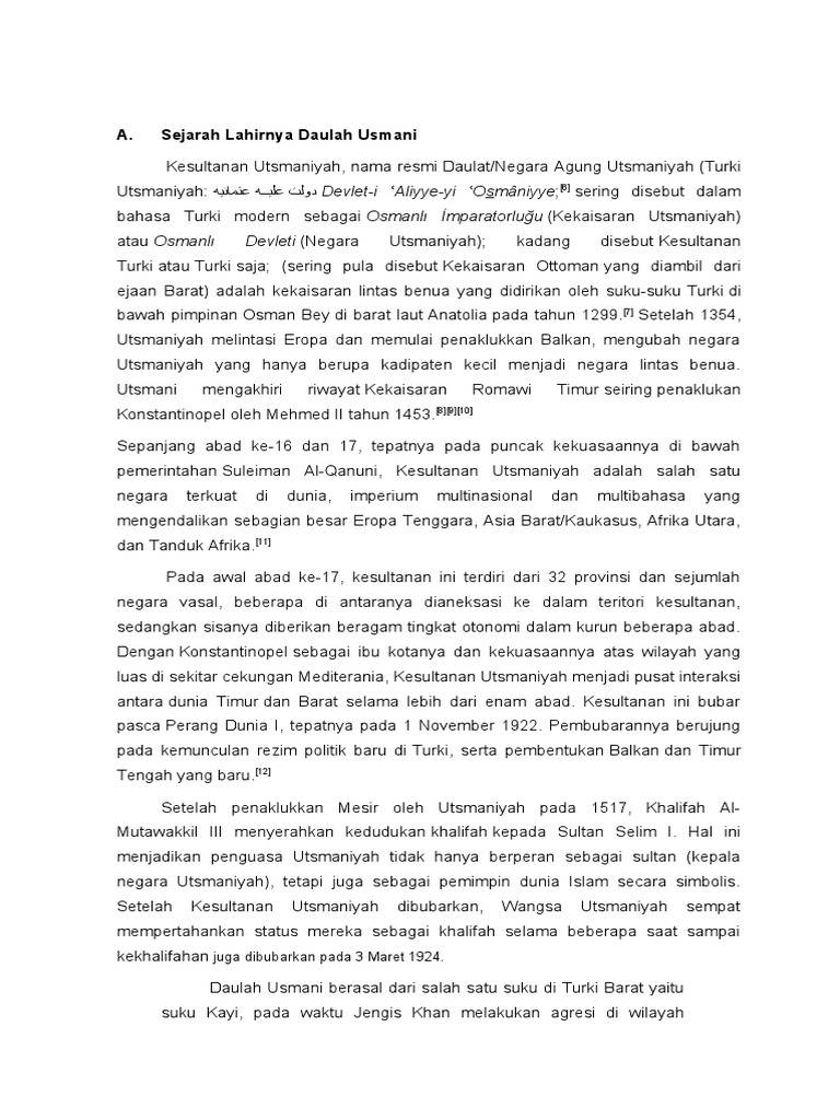Daulah Usmani | PDF