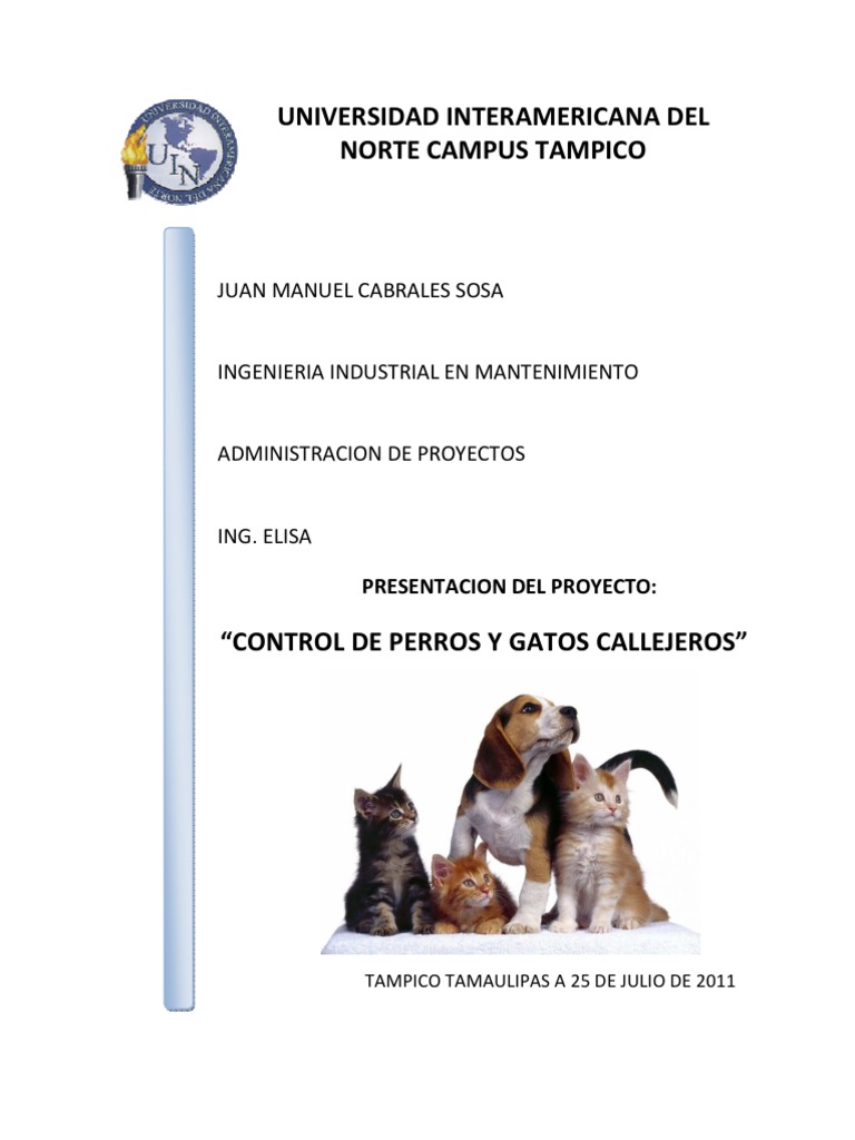 Programa para El Control de Perros Callejeros | PDF | Subespecie De Canis Lupus | Animales y humanos