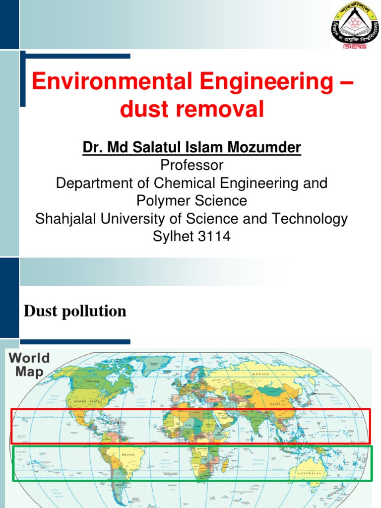 Environmental Engineering Air Pollution - Dust Removal | PDF | Dust | Chemistry