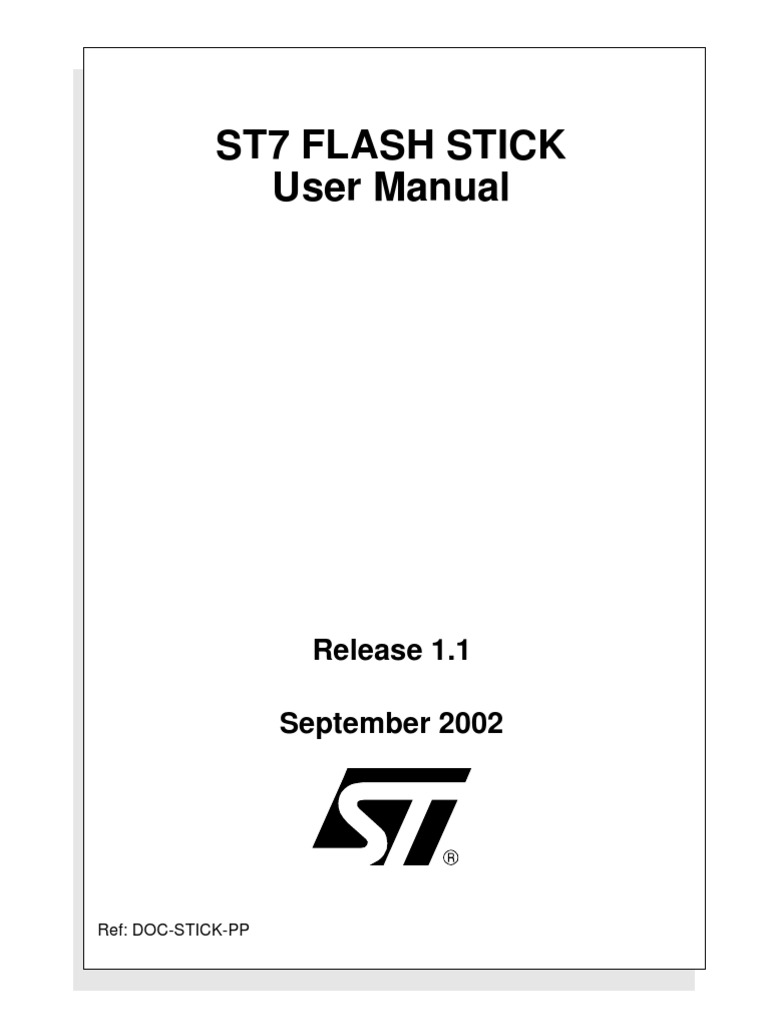 STICK User Manual | PDF | Flash Memory | Power Supply