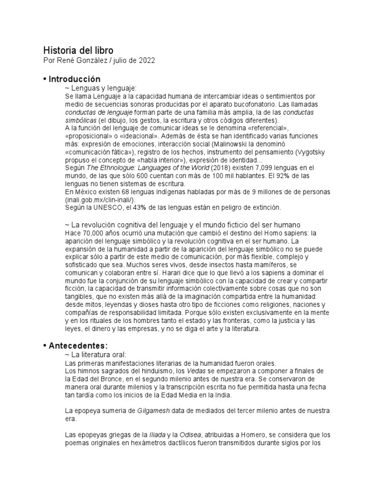 Historia Del Libro | PDF | Imprenta | Libros