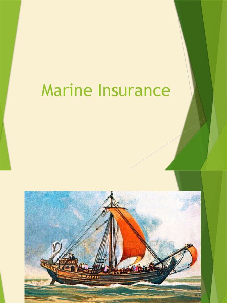 Marine PPT BIMTECH 2022 | PDF | Insurance | Transport