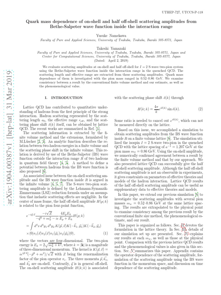 Qcd Lattice Pdf Quantum Chromodynamics Hadron