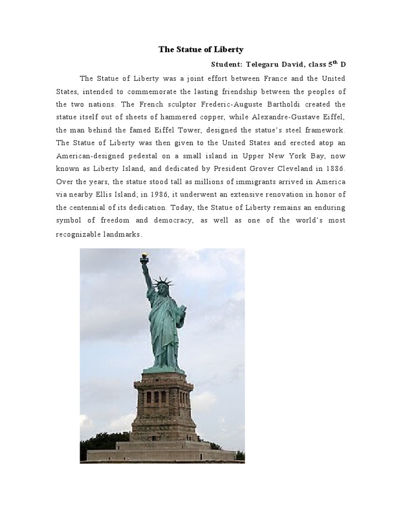 Statue of Liberty | PDF