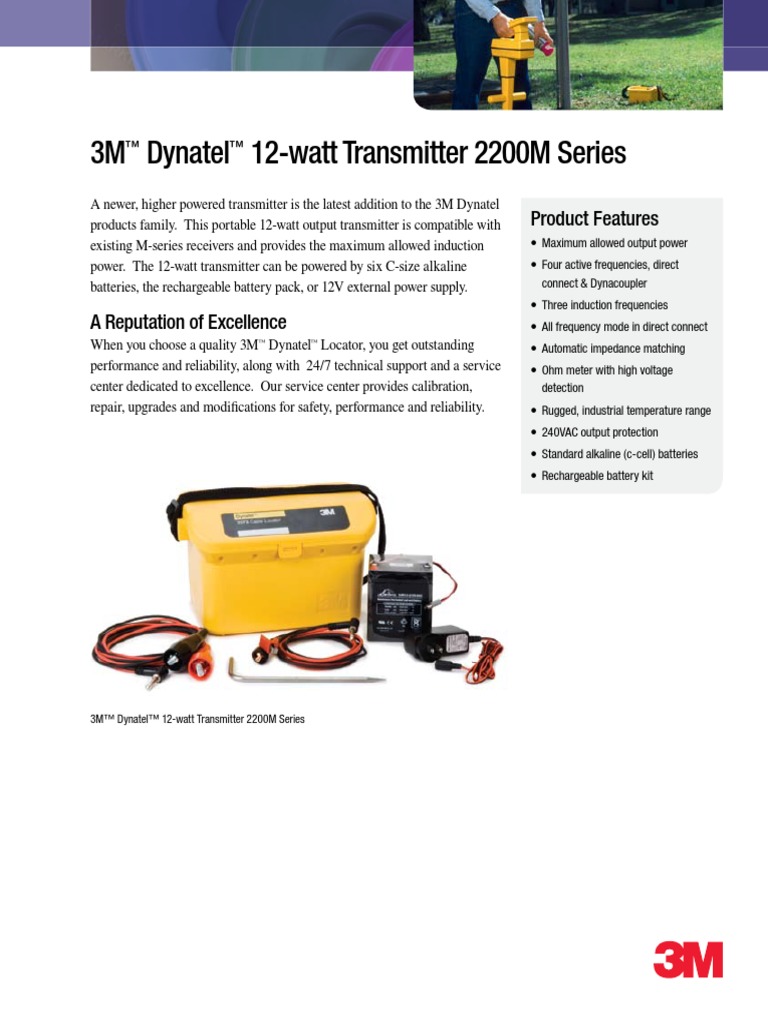 Dynatel 2200 | PDF | Rechargeable Battery | Hertz