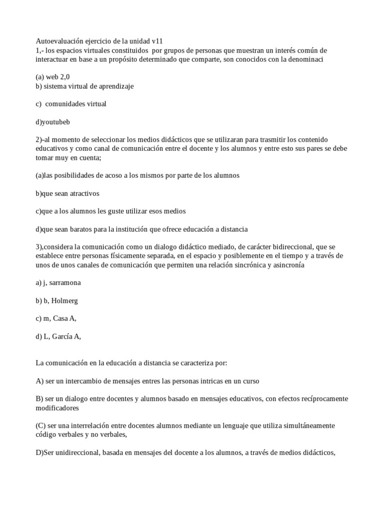 Tarea Educacion A Distancia nm8 | PDF