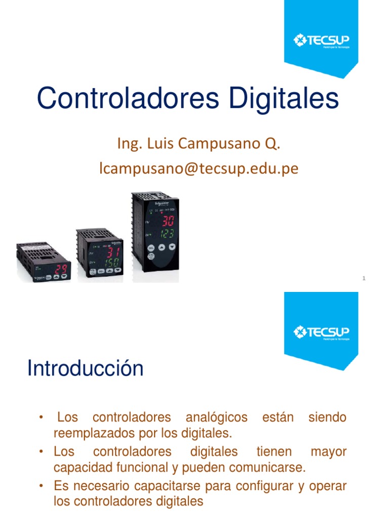Sem 7 - Controladores Digitales | PDF | Ingeniería Informática ...