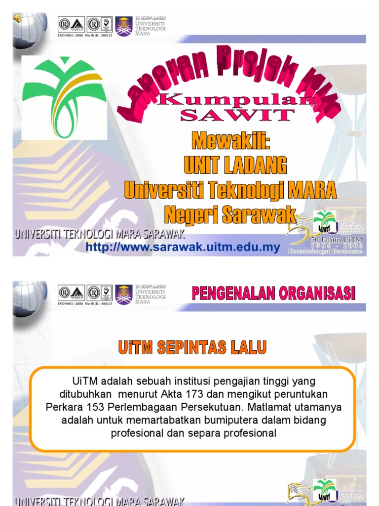 Sawit Uitm PDF | PDF