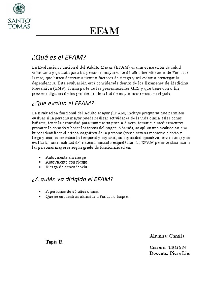 Efam | PDF