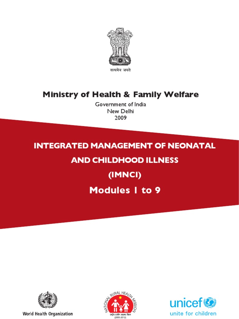 IMNCI Training Modules 1-9 | PDF