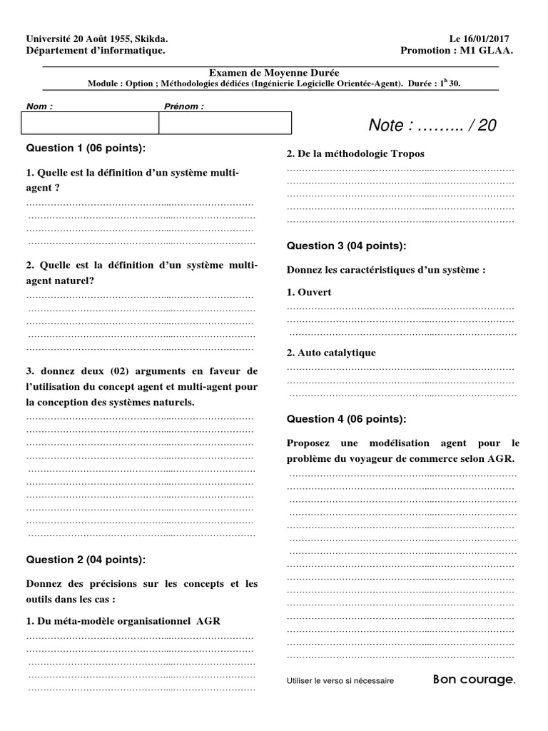 EMD-M Thodologies-D Di es-M1-GLAA-2016-2017 | PDF