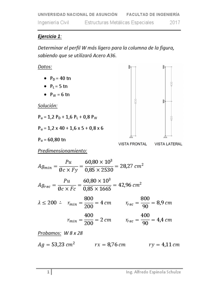 Clase 1 Compresión Simple | PDF