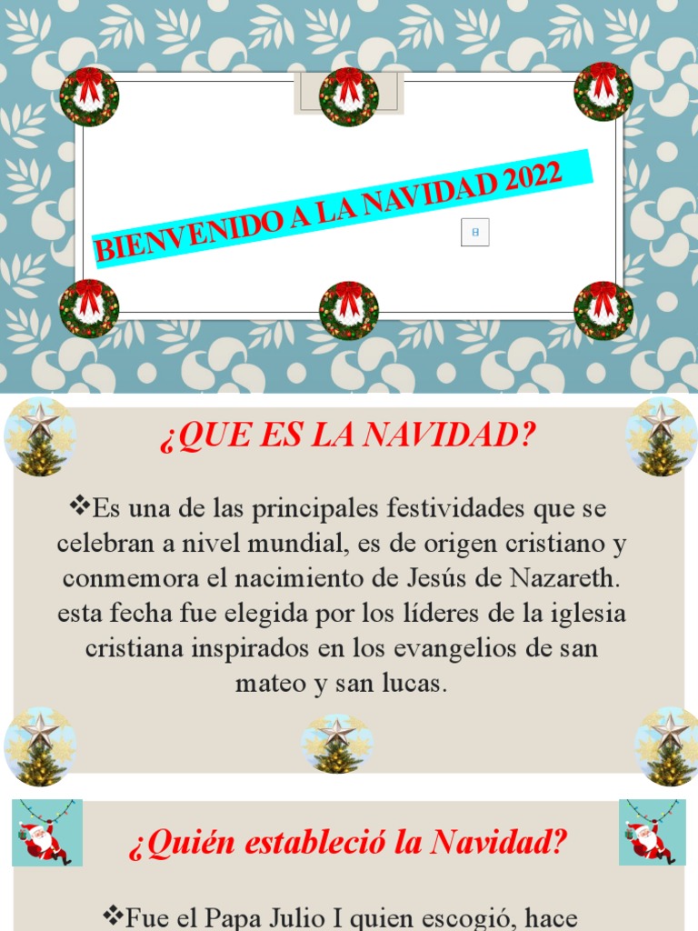 Origen y significado de la Navidad | PDF | Navidad | Natividad De Jesus